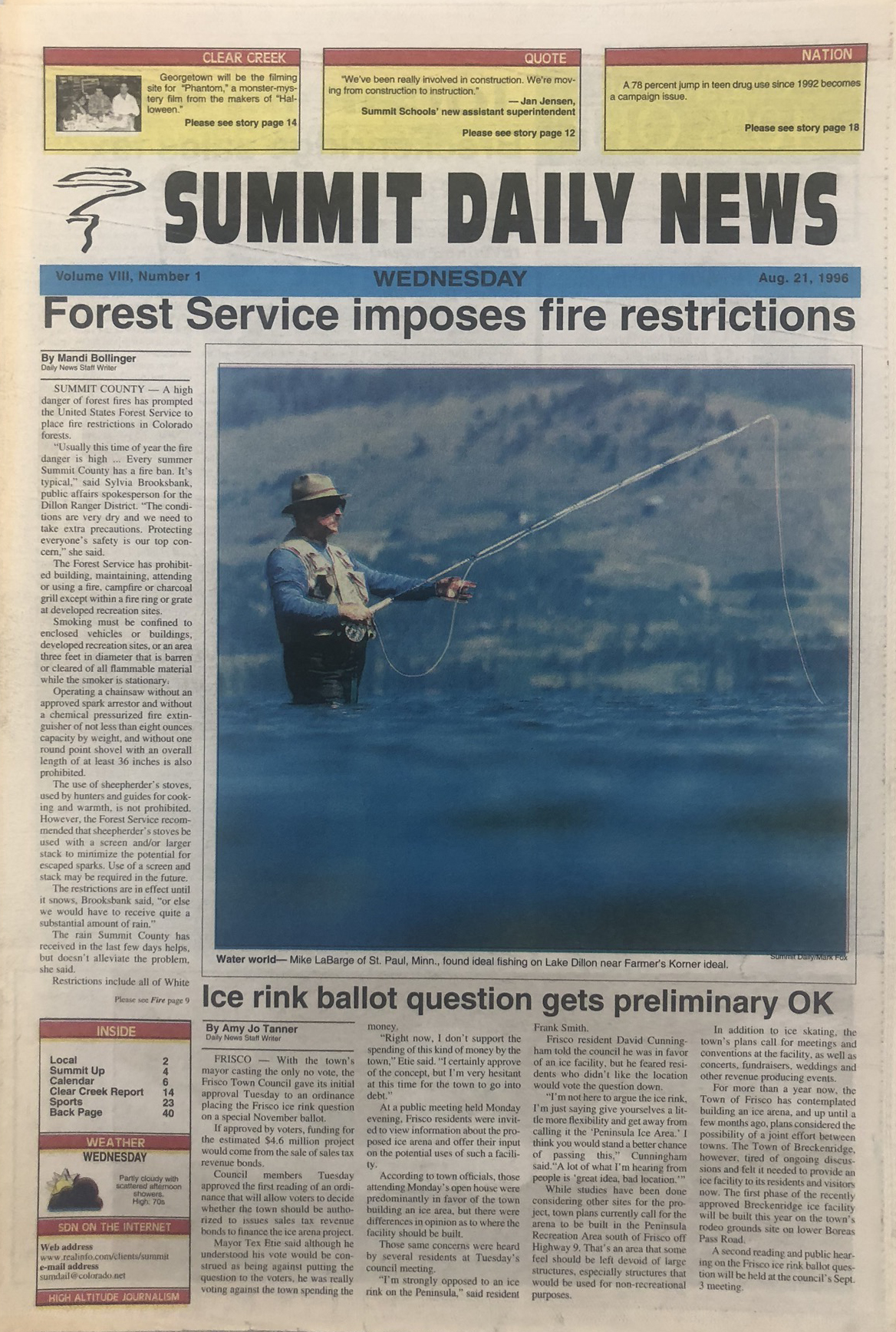 30 years of Summit Daily front pages | SummitDaily.com